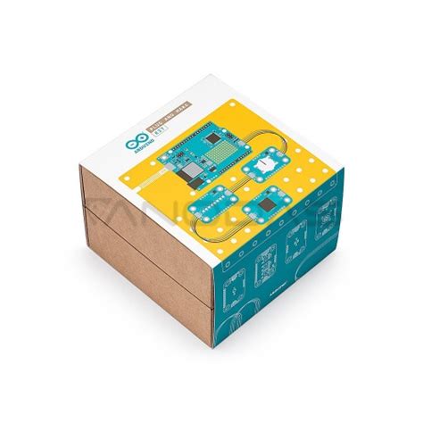 Arduino Plug And Make Kit Arduino Uno R4 Wifi Rinkinys Ir 7 Qwiic Moduliai Akx00069