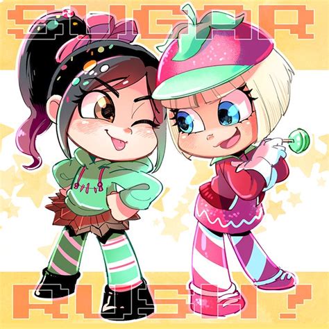Vanellope And Taffyta