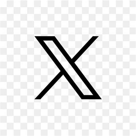 Hd Twitter X New Logo Png