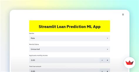 Loanprediction · Streamlit