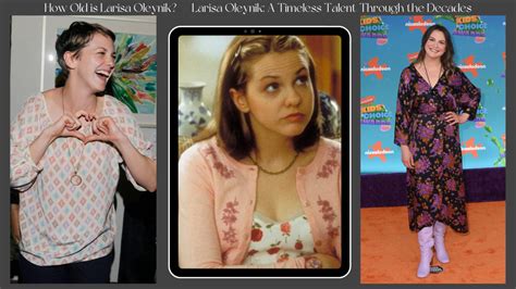 How Old Is Larisa Oleynik Larisa Oleynik A Timeless Talent Through