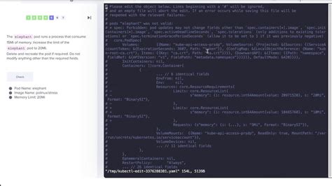 solution resource limits kodekloud notes