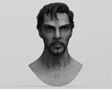 Benedict Cumberbatch Head 3d Model Turbosquid 1269889