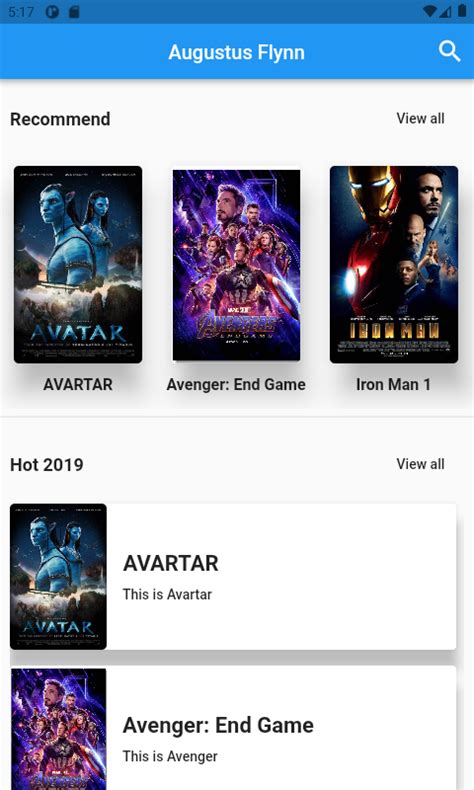 GitHub Danielbui Simple Movie App UI Flutter A Simple Movie App UI Flutter