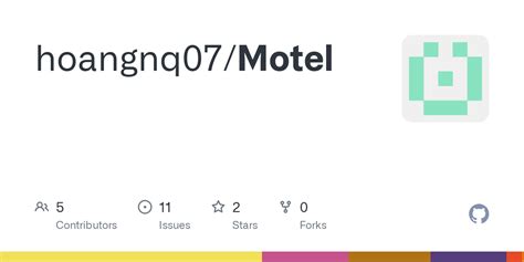 GitHub Hoangnq Motel