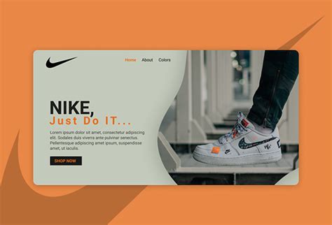 Nike Landing Page On Behance Nike Website Nike Landing Page