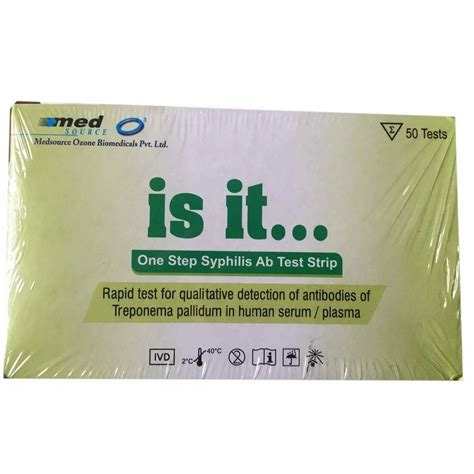 Syphilis Ab Rapid Test Kit At ₹ 725 Piece Rapid Test Kit In Jaipur