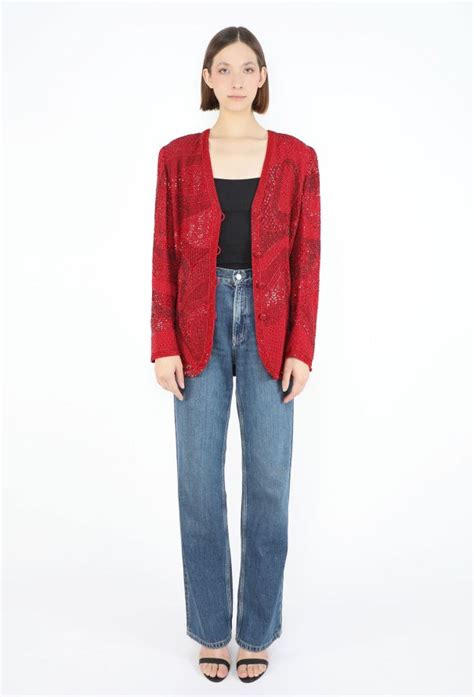 Veste Tambour Brodée Main Vintage Emanuel Ungaro Resee