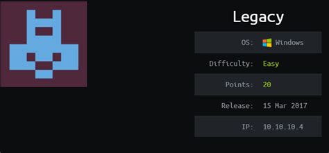 Hack The Box — Legacy Walkthroughwriteup Oscp By Fularam Prajapati
