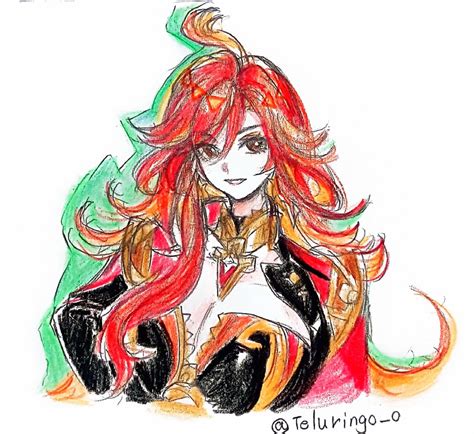 Mavuika Genshin Impact Drawn By Terubayashi Danbooru