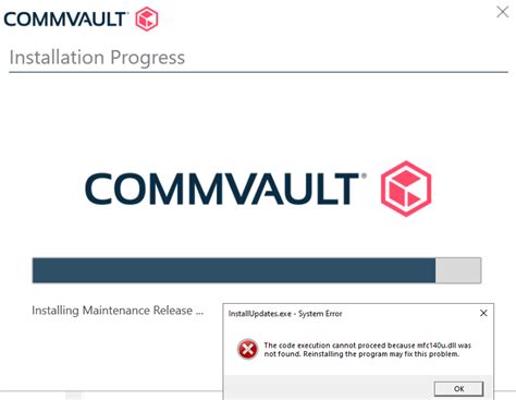 Commvault Agent Installation Error On Windows 10 Os Community