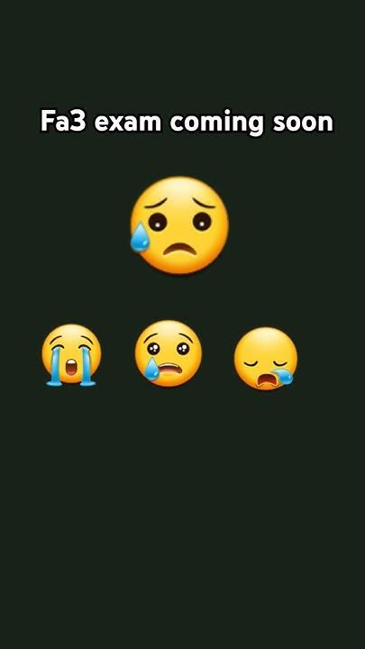 Fa3 Exam Coming Soon 😭😭😭😭😭😭😪😥😥😥😥😥😥😭😭😭😢😢😢😢😢😪😪 Youtube