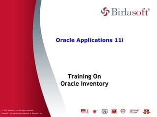 Oracle Inventory Latest PPT