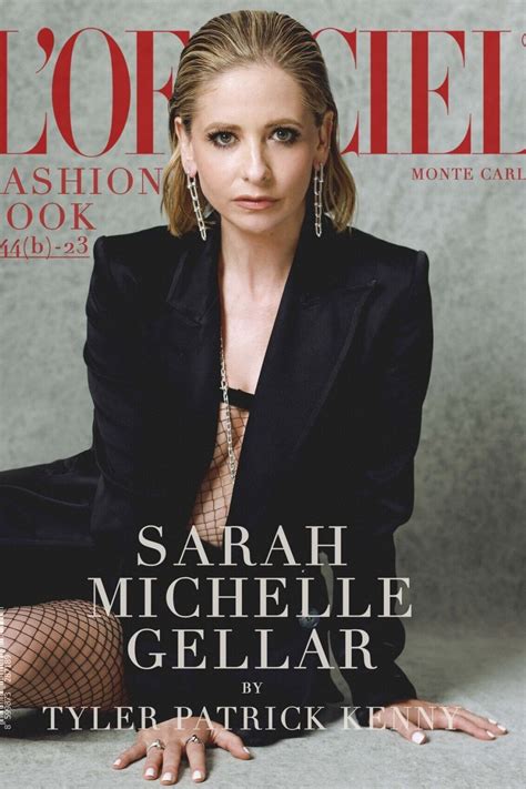 Sarah Michelle Gellar Lofficiel Fashion Book Monte Carlo June 2023