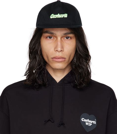 Black Liquid Script Cap By Carhartt Work In Progress On Sale