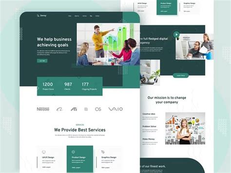 Modern And Eye Catchy Website Uiux Design Upwork