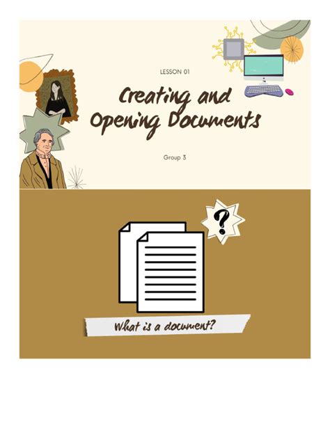 Creating And Opening Documents Pdf