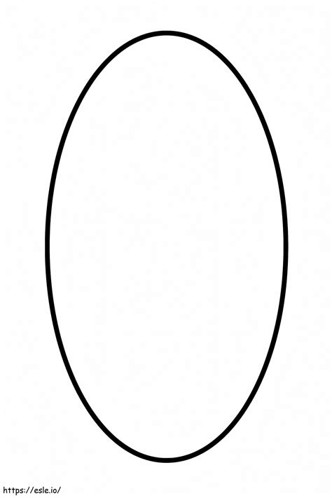 Ellipse Coloring Page
