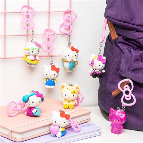 Hello Kitty Collectible Backpack Buddies Keyrings Paladone Trade