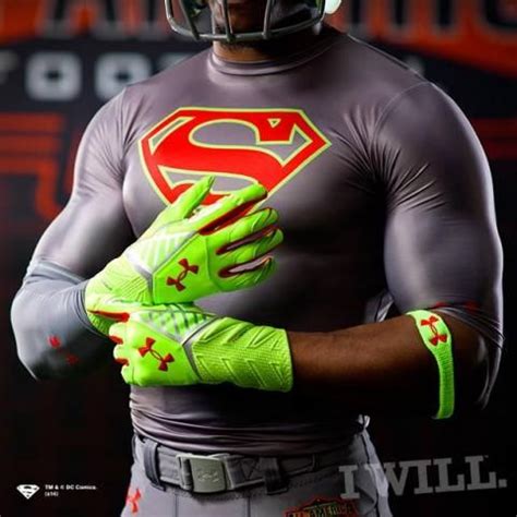 Under Armour Superhero Football Gloves