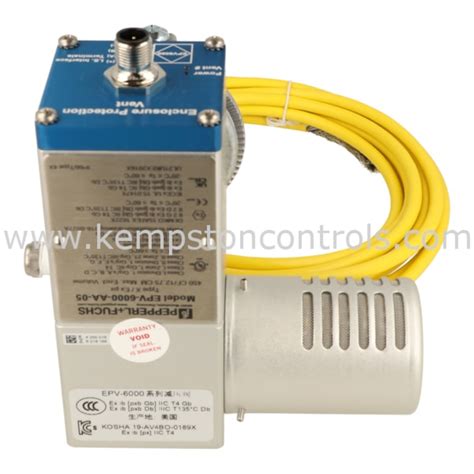 Pepperl Fuchs Epv 6000 Aa 05 P F Purge And Pressurization Kempston