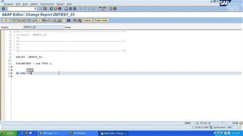 3 System Variables Concatenation Alignment In Sap Abap Youtube