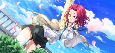 Kallen Kouzuki Letting Loose At School Code Geass Lost Stories Wiki Fandom