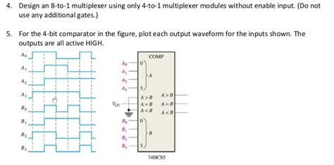 Solved Design An 8 To 1 Multiplexer Using Only 4 To 1