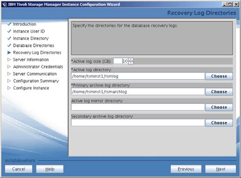 How To Configure Tivoli Storage Manager Tsm Server Instance Using Configuration Wizard