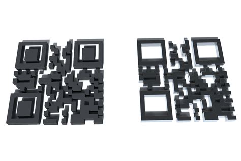Qr Code Model TurboSquid