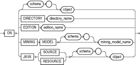 Oracle Granting Privilege On SCHEMA Database Administrators Stack Exchange