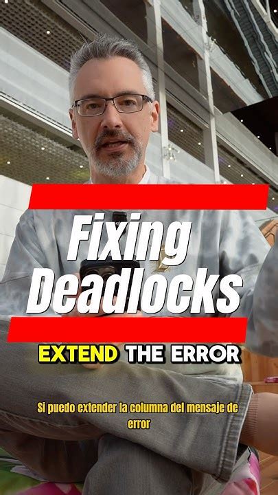 Fixing Deadlocks Youtube