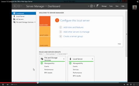 Important Links Install Web Apps Server