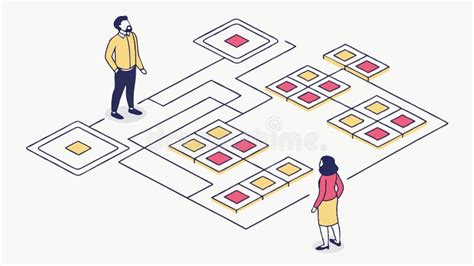 People Arranging Blocks Problem Solving Vector Design Generative Ai
