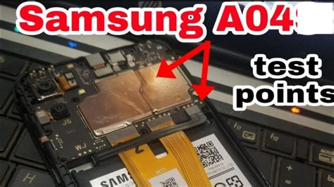 Samsung A04 A04s Test Points To Unlock Youtube