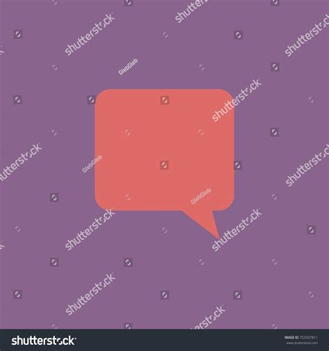 dialog box message layout vector flat เวกเตอร์สต็อก ปลอดค่าลิขสิทธิ์ 752937811 shutterstock