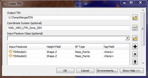 How To Merge Multiple Triangulated Irregular Network Tin Surfaces
