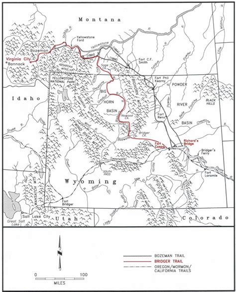The Bridger Trail A Safer Route To Montana Gold