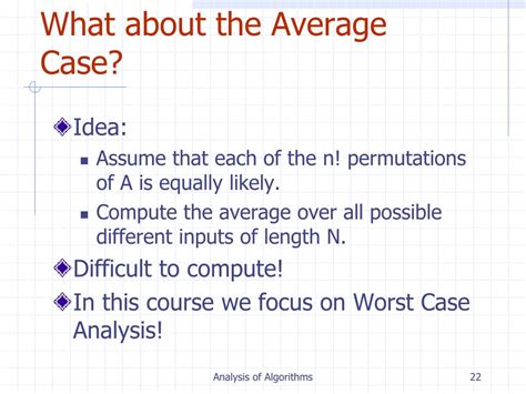 ppt analysis of algorithms powerpoint presentation free download