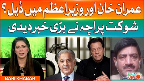 Imran Khan And Pm Shehbaz Sharif Deal Shaukat Paracha Big Revelation