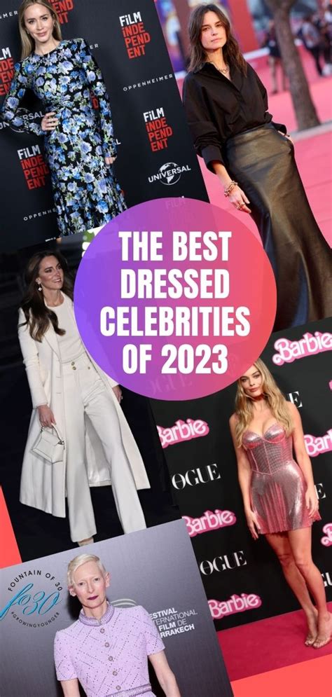 The Best Dressed Celebrities Of 2023 Our Top 5 Favorites