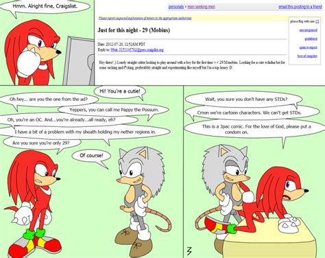 Rule 34 3pac Comic Furry Furry Only Knuckles The Echidna Male Multiple Males Sonic Series