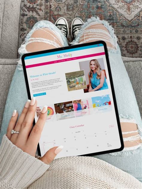 Teacher Ms Molly Wix Website Template Instant Access By Everyoul