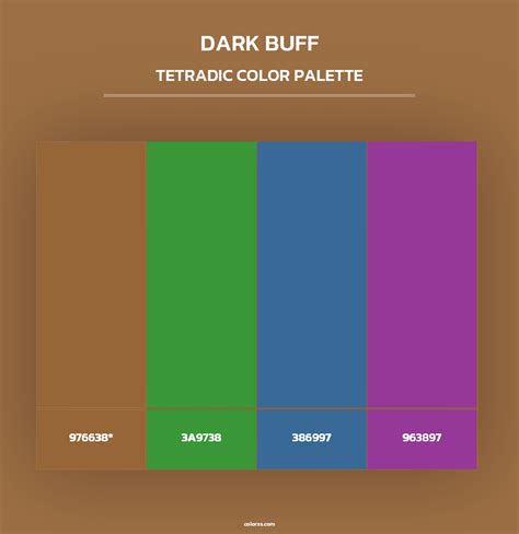 Dark Buff Color Palettes