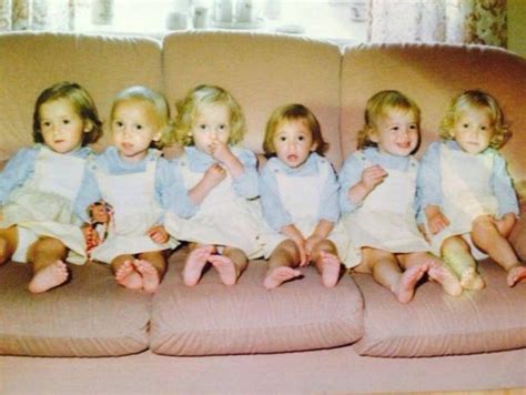 The Worlds First Known Surviving Set Of All Girl Sextuplets ~ Vintage Everyday