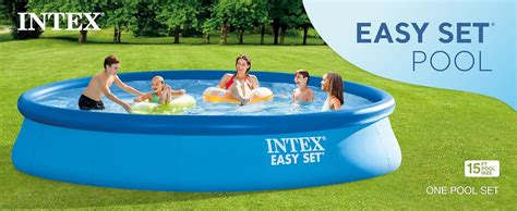 Intex 28157eh 15ft X 33in Easy Set Inflatable Swimming Pool Set