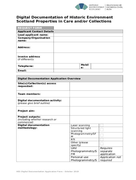 Digital Documentation Application Anyone Who Wishes To Undertake Digital Documentation At A
