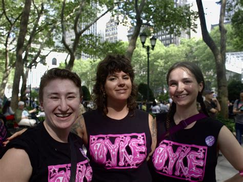 Faces Of The Dyke March The Indypendent