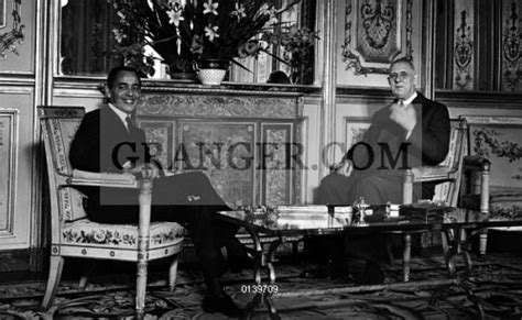 Image Of De Gaulle And Hassan Ii Du Maroc At Elysee Palace In Paris