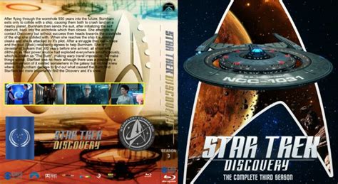 Star Trek Discovery Season 3 2020 Custom R0 Blu Ray Cover And Labels